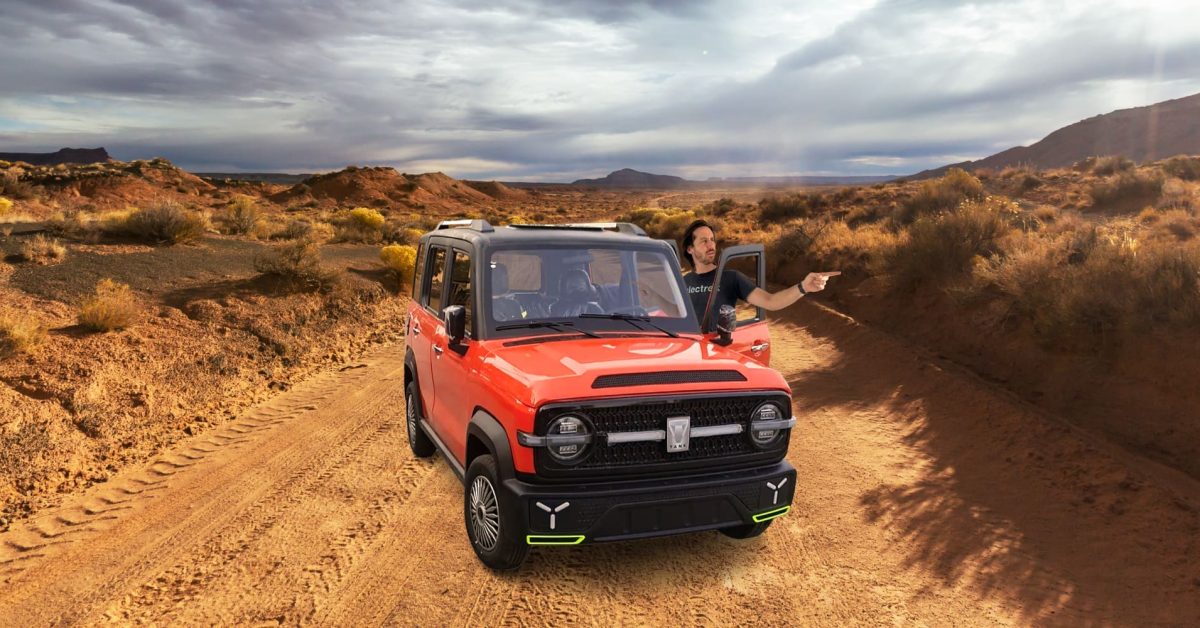 Less is more with this 'street-legal' tiny Chinese electric SUV - EV ...